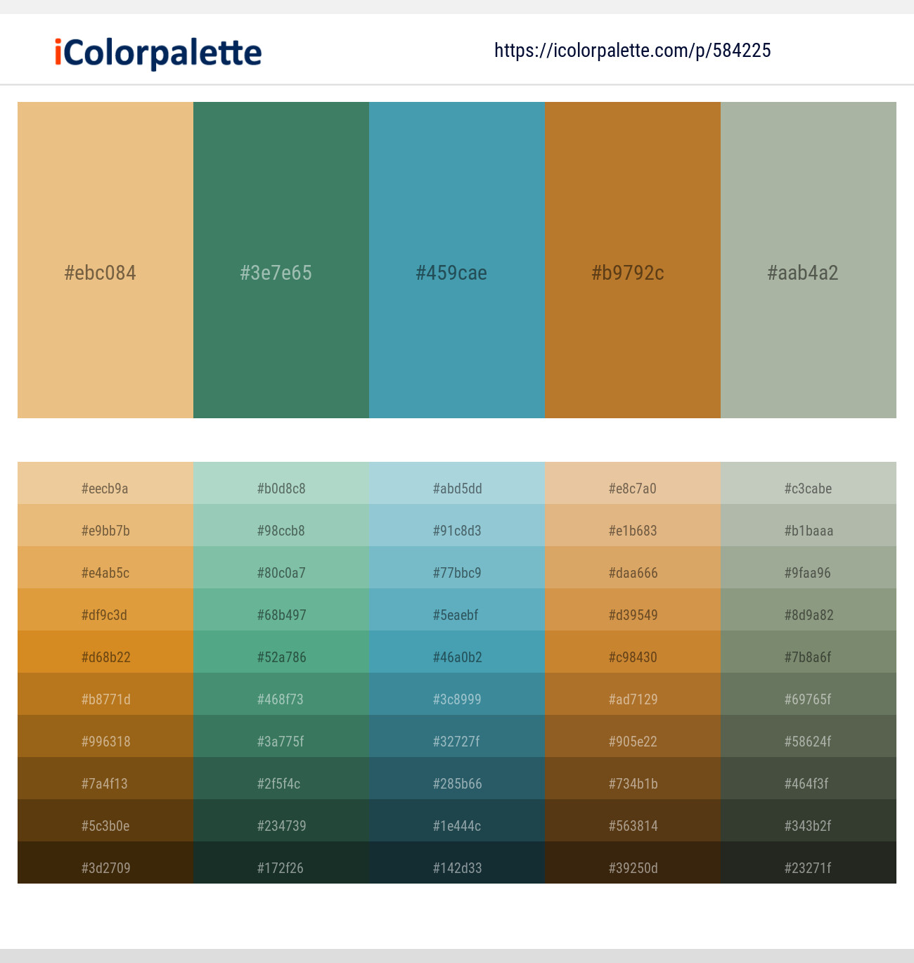 424+ Viridian Color Palettes & Gradient Ideas | iColorPalette