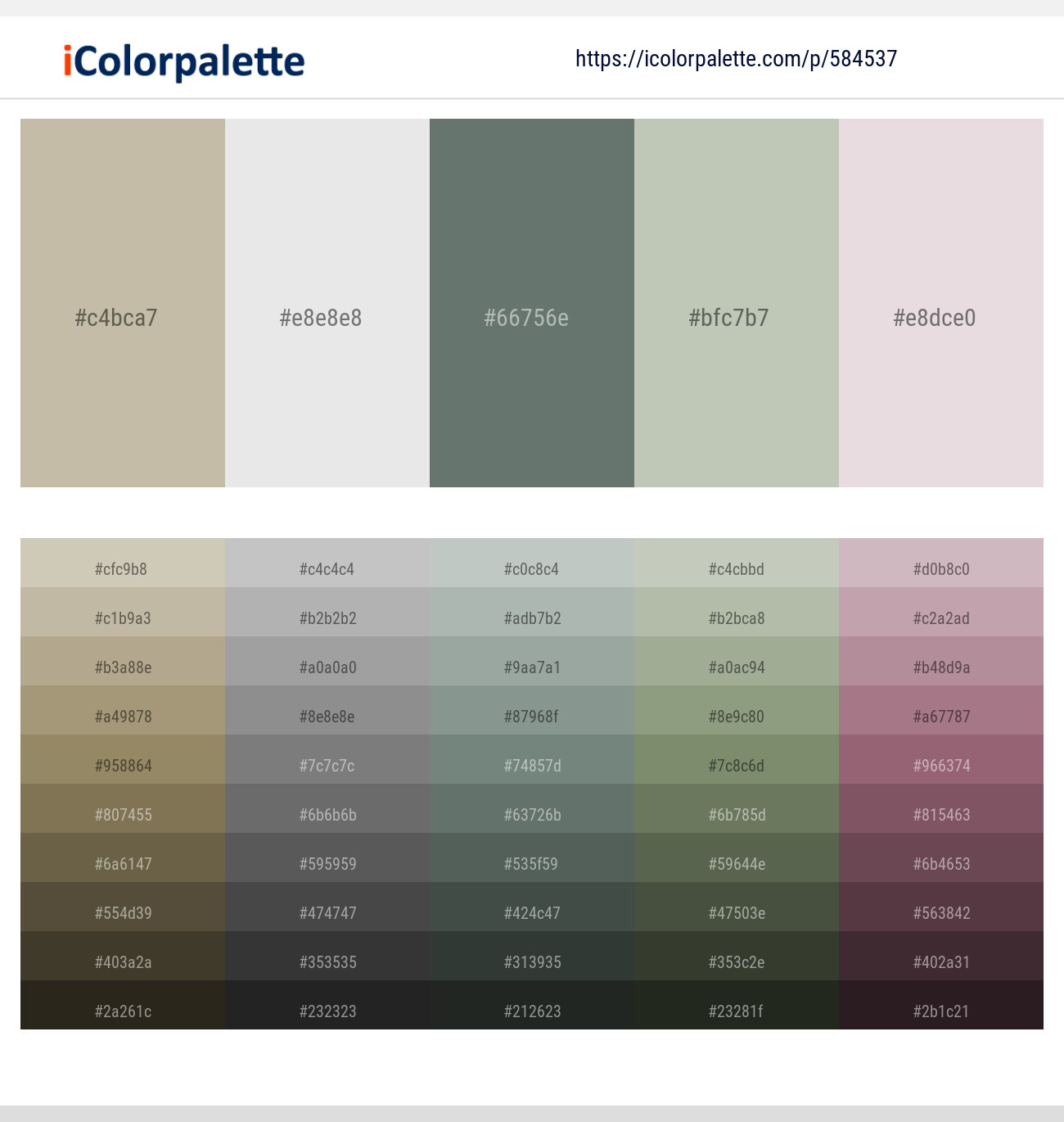777+ Mercury Color Palettes & Gradient Ideas | iColorPalette