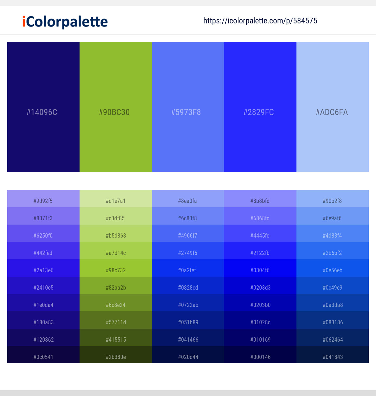 1090+ Latest Color Schemes with Medium Slate Blue Color tone ...