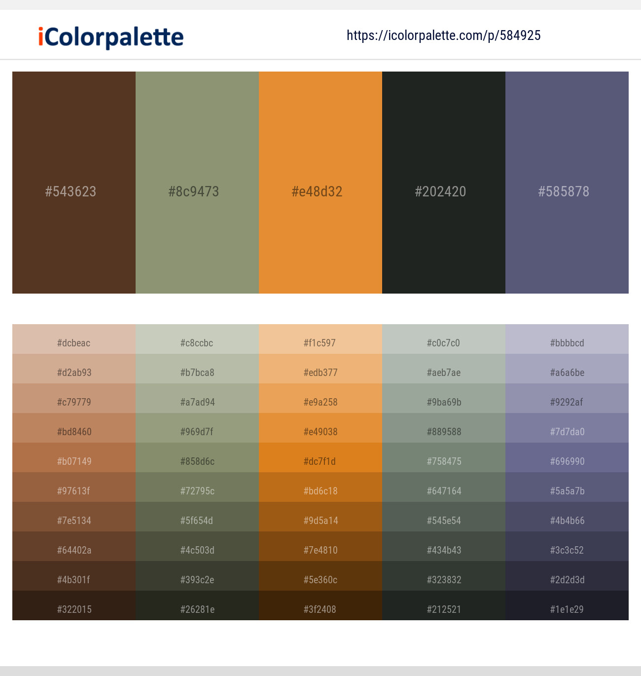 1463+ Battleship Gray Color Palettes & Gradient Ideas | iColorPalette