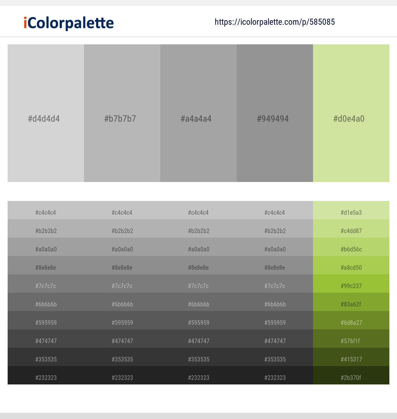 1490+ Latest Color Schemes with Silver And Gray Color tone combinations ...