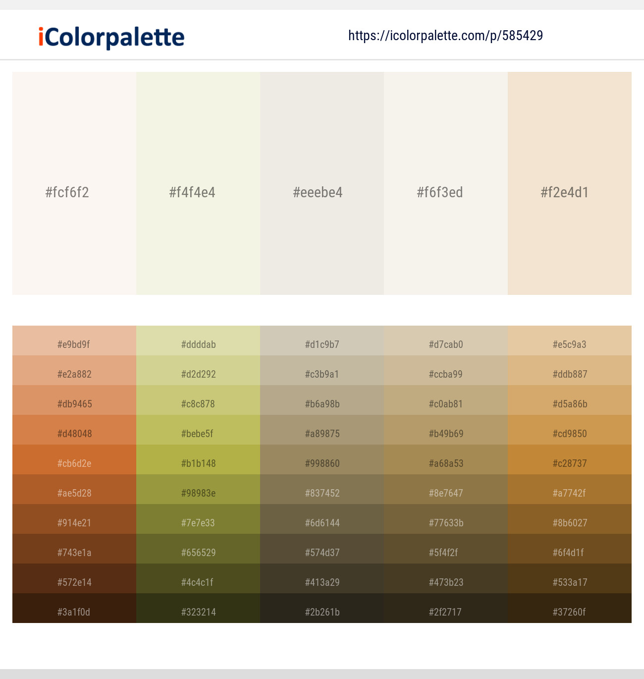 630+ Latest Color Schemes with Parchment Color tone combinations | 2024 ...