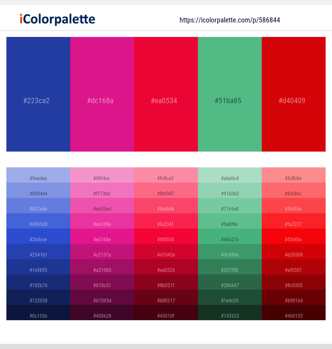 6410+ Latest Color Schemes with Red Color tone combinations | 2024 ...