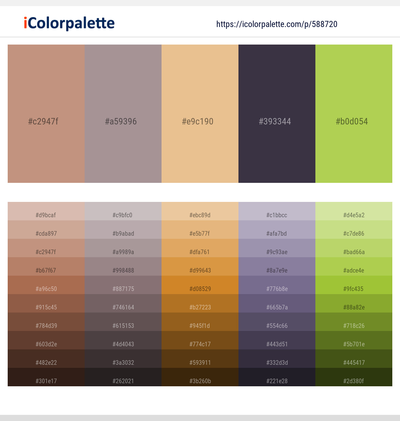 1170+ Latest Color Schemes with Old Rose Color tone combinations | 2025 ...