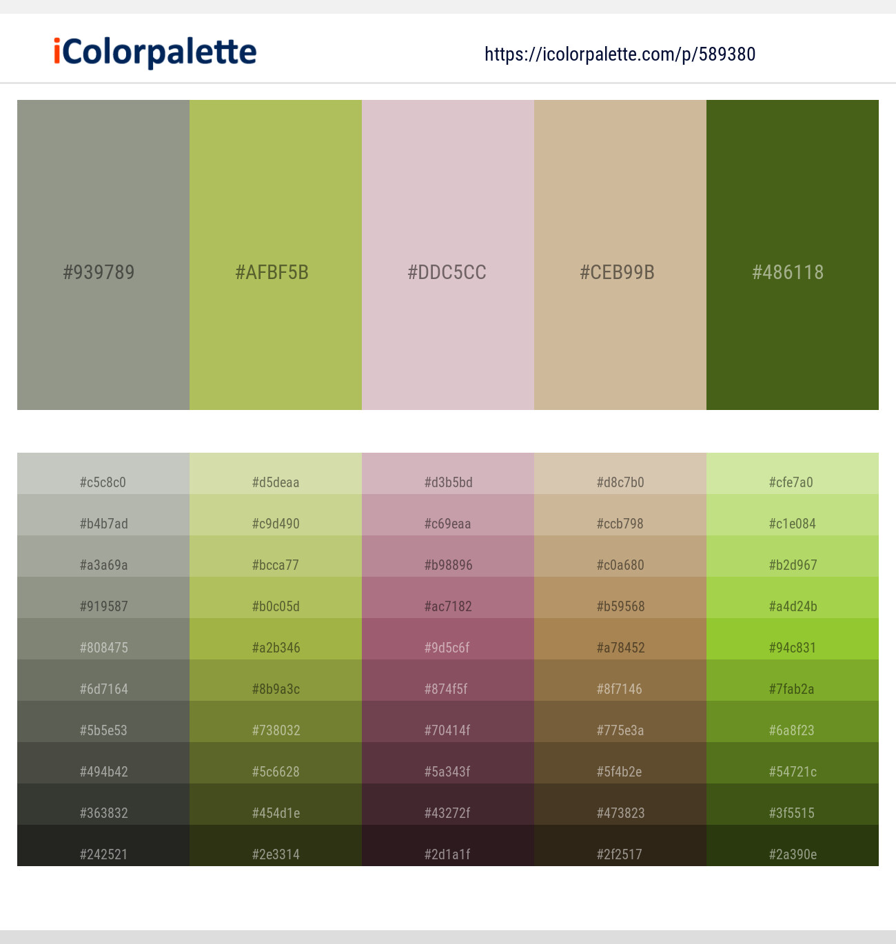 1592+ Gray And Tan Color Palettes & Gradient Ideas | iColorPalette