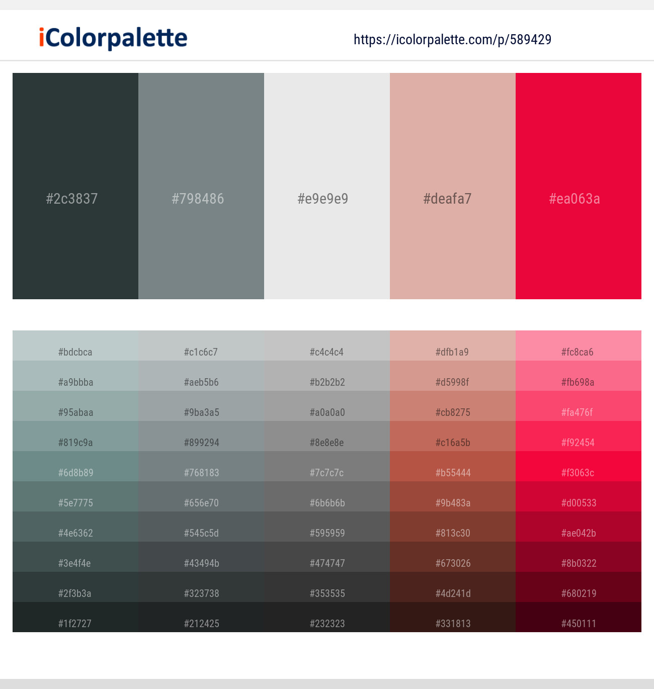6410+ Latest Color Schemes with Red Color tone combinations | 2024 ...