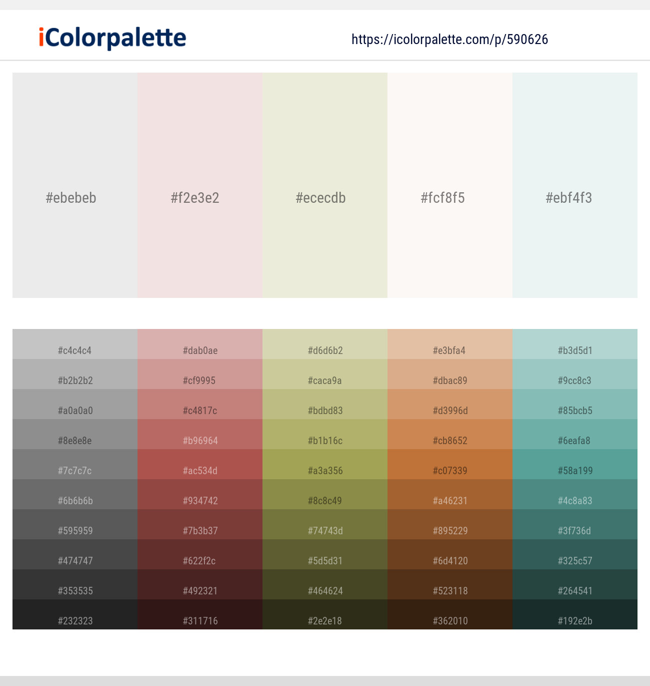 187+ Fantasy Color Palettes & Gradient Ideas | iColorPalette