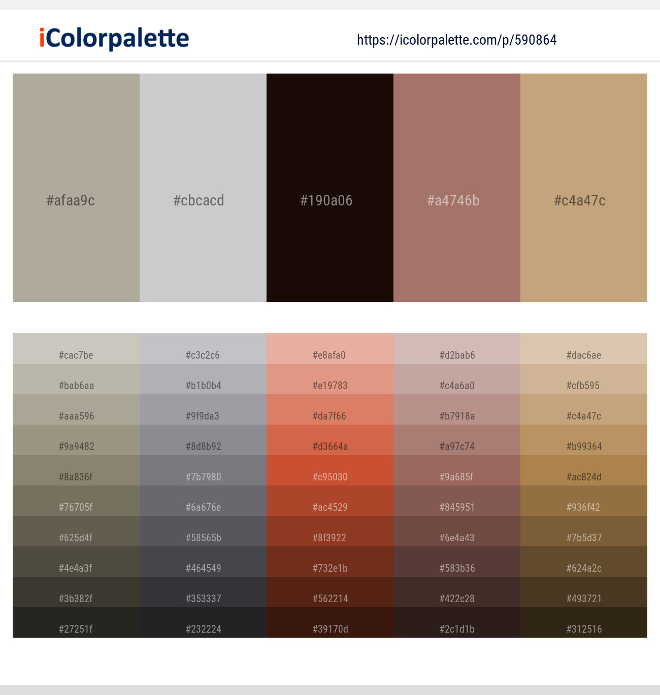 810+ Latest Color Schemes with Napa Color tone combinations | 2025 ...