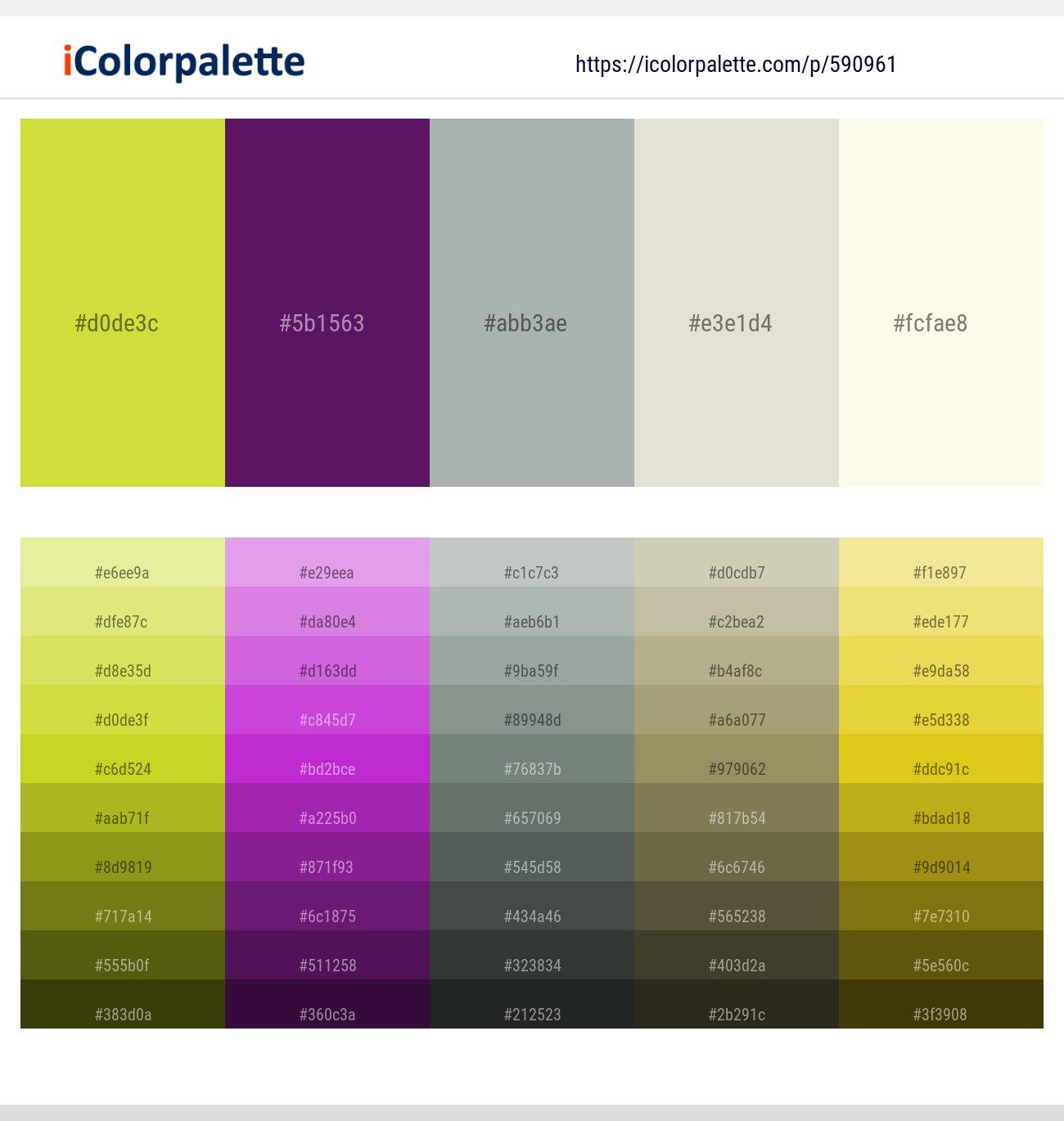 378+ Pear Color Palettes & Gradient Ideas | iColorPalette