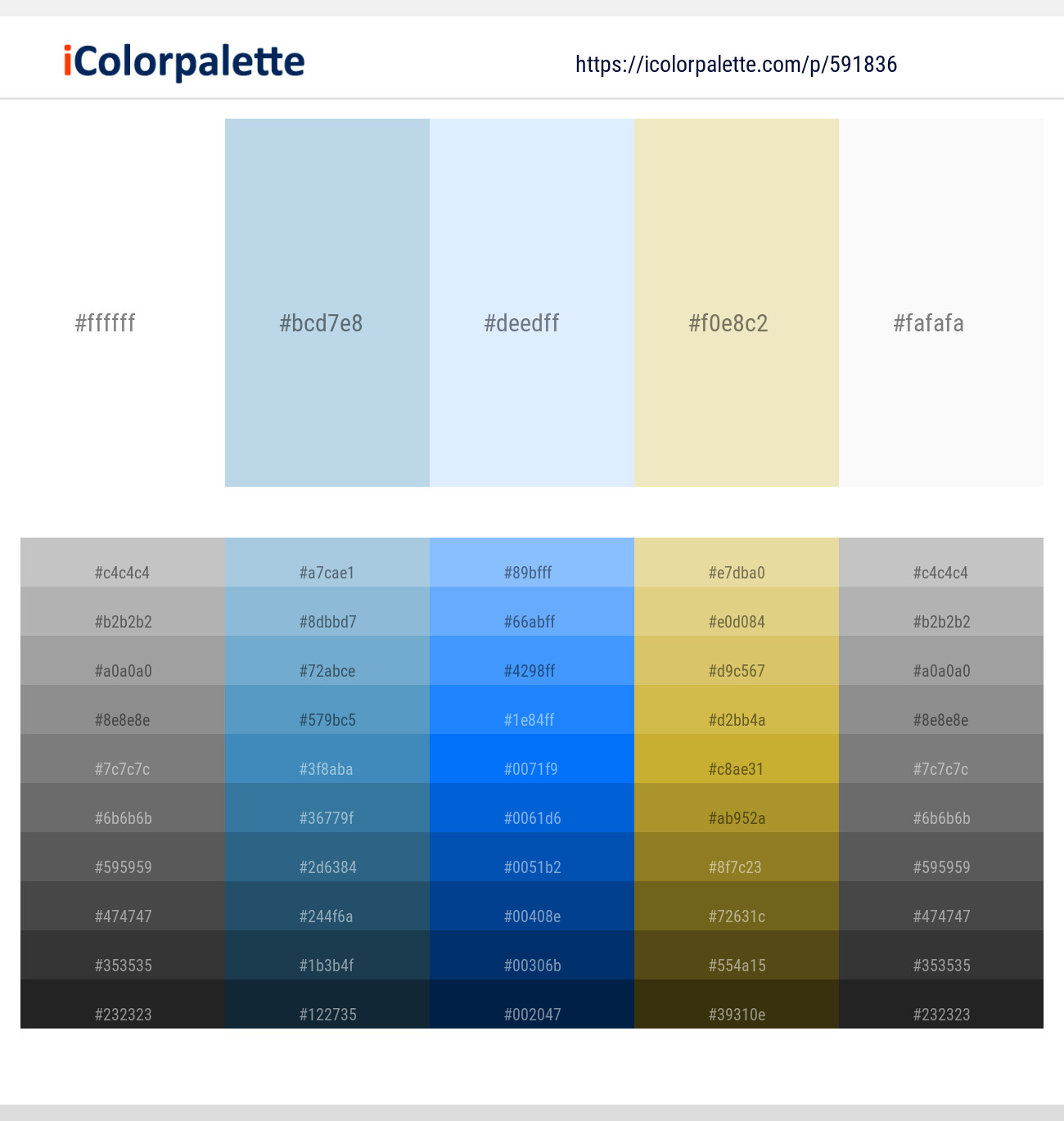 Alice Blue – iColorpalette