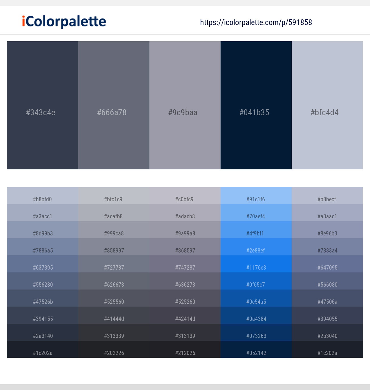 1010+ Latest Color Schemes with Ghost Color tone combinations | 2025 ...