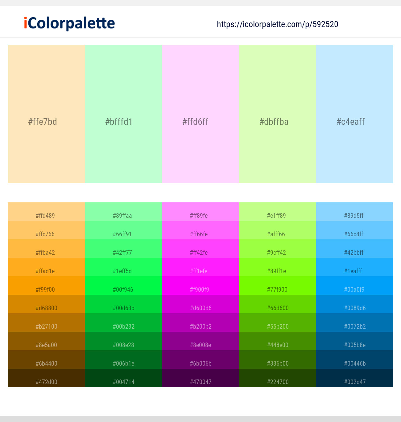6 Latest Color Schemes with Lavender Blush And Lemon Chiffon Color tone ...