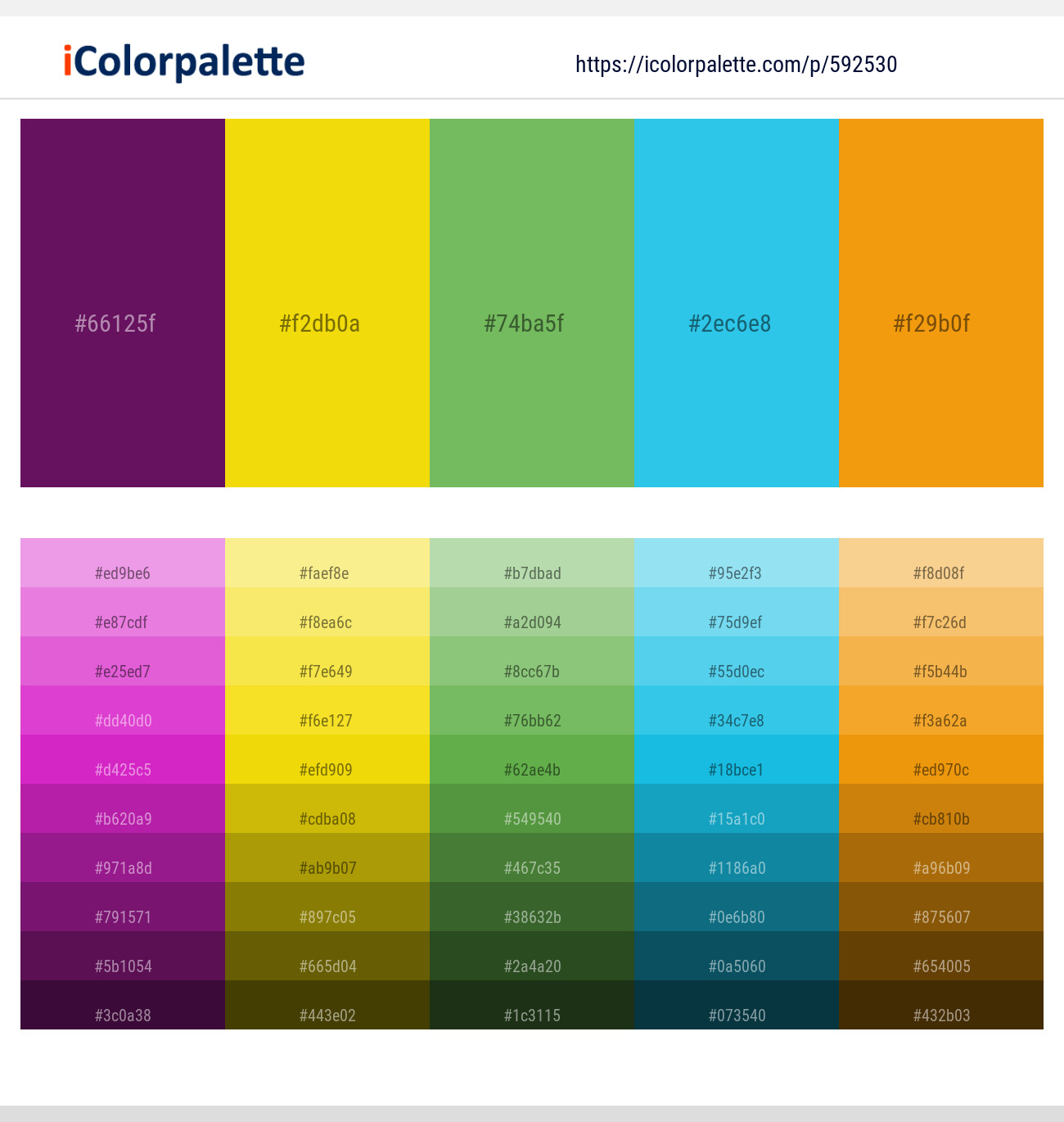 21+ Purple And Gold Color Palettes & Gradient Ideas | iColorPalette