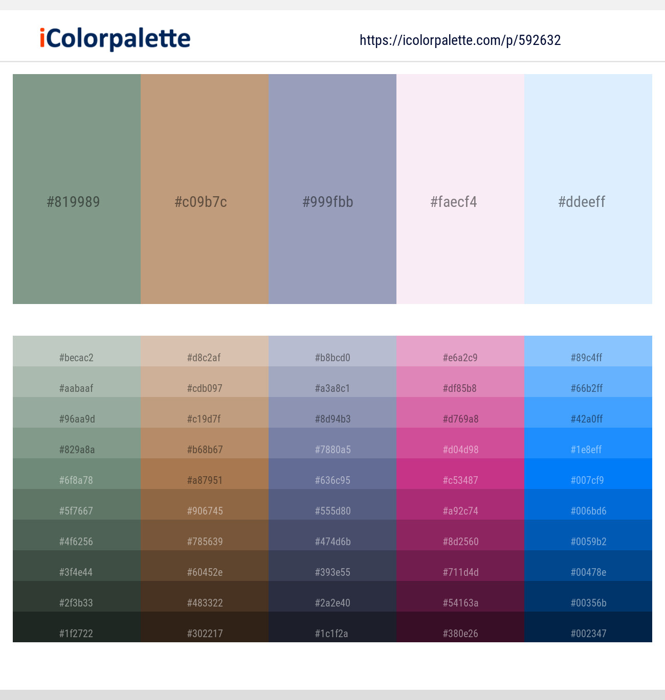 Alice Blue – iColorpalette