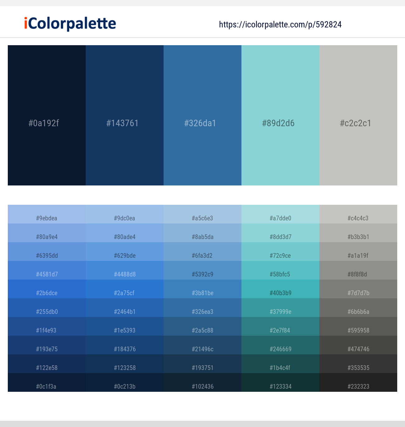 37 Latest Color Schemes with Light Blue And Silver Color tone ...