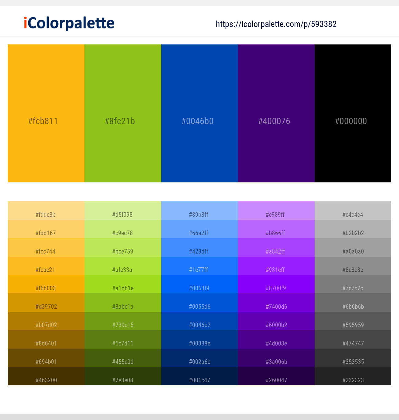 191+ Cobalt Color Palettes & Gradient Ideas | iColorPalette