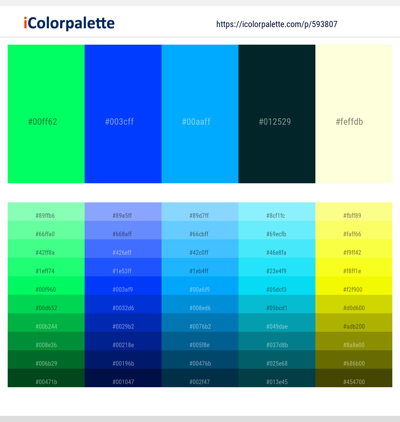 1 Latest Color Schemes with Blue And Light Yellow Color tone ...