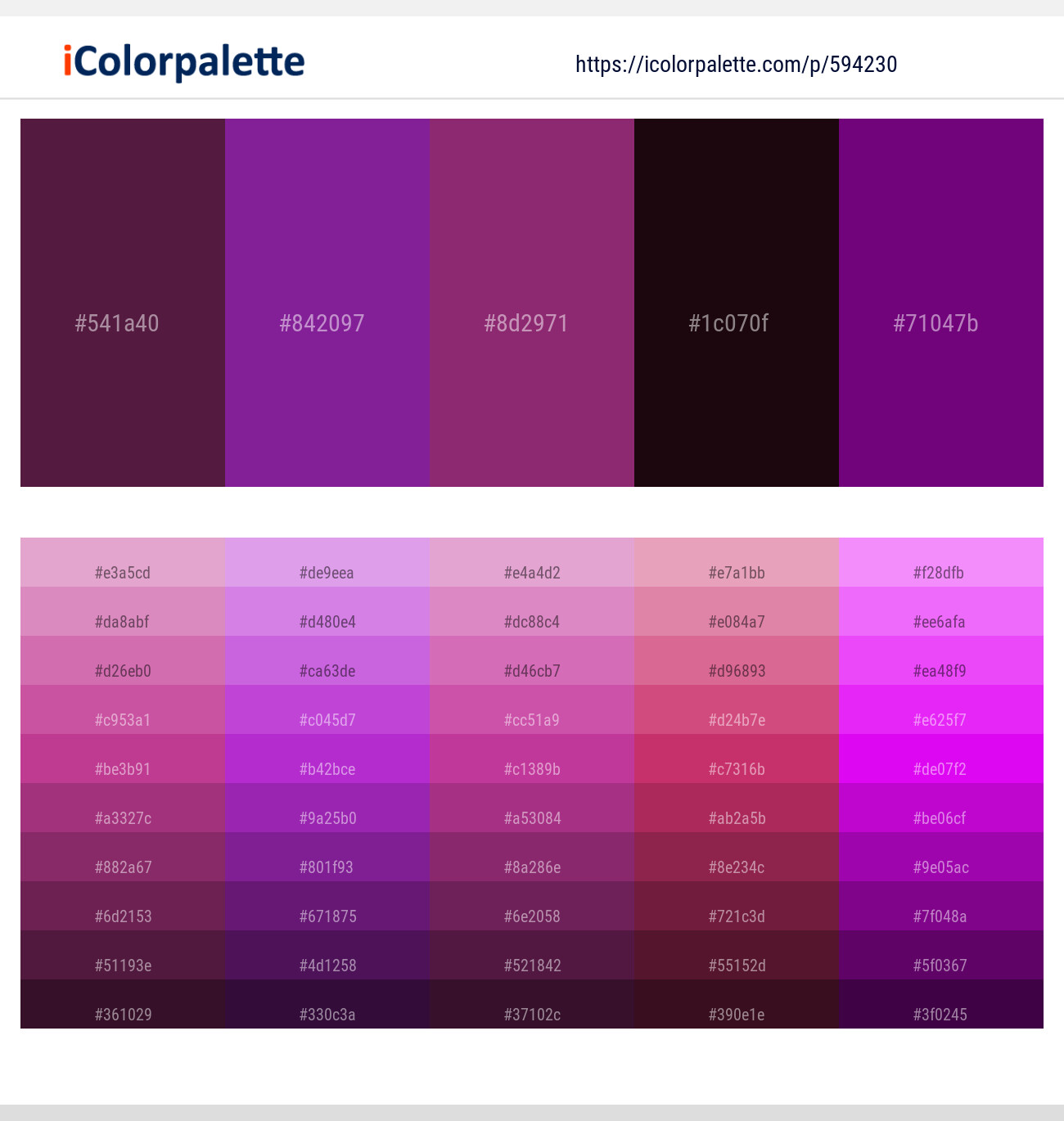 Plum Color Combinations 39 Beautiful Color Palettes For Your Next