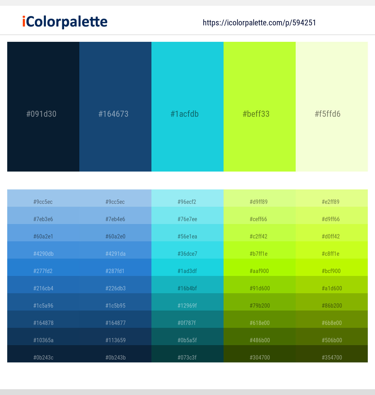 862+ Green Yellow Color Palettes & Gradient Ideas | iColorPalette