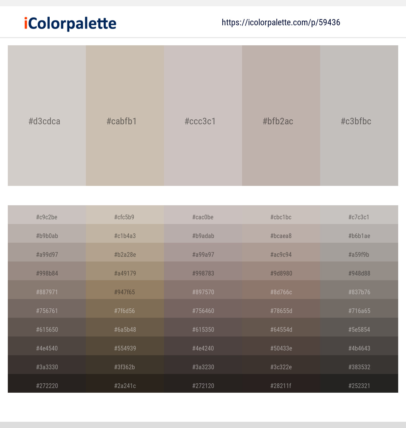 1 Latest Color Schemes with Silver Rust And Cloud Color tone ...