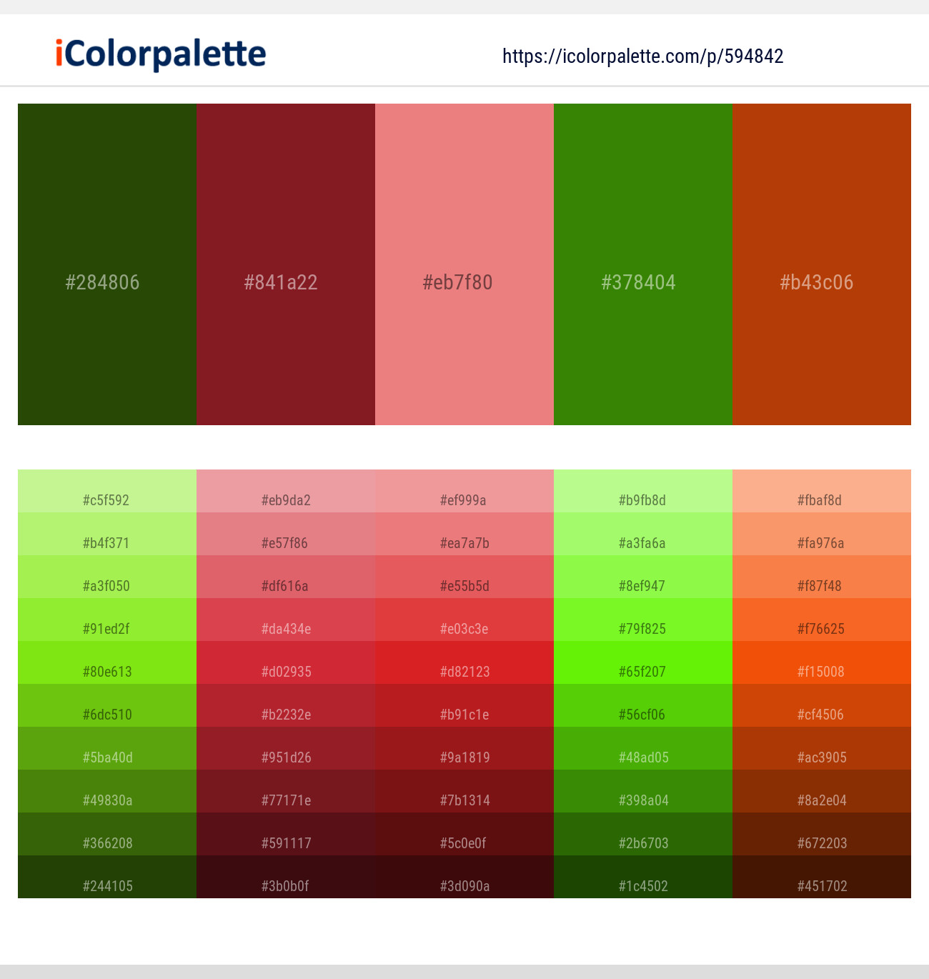 355+ Fire Color Palettes & Gradient Ideas | iColorPalette