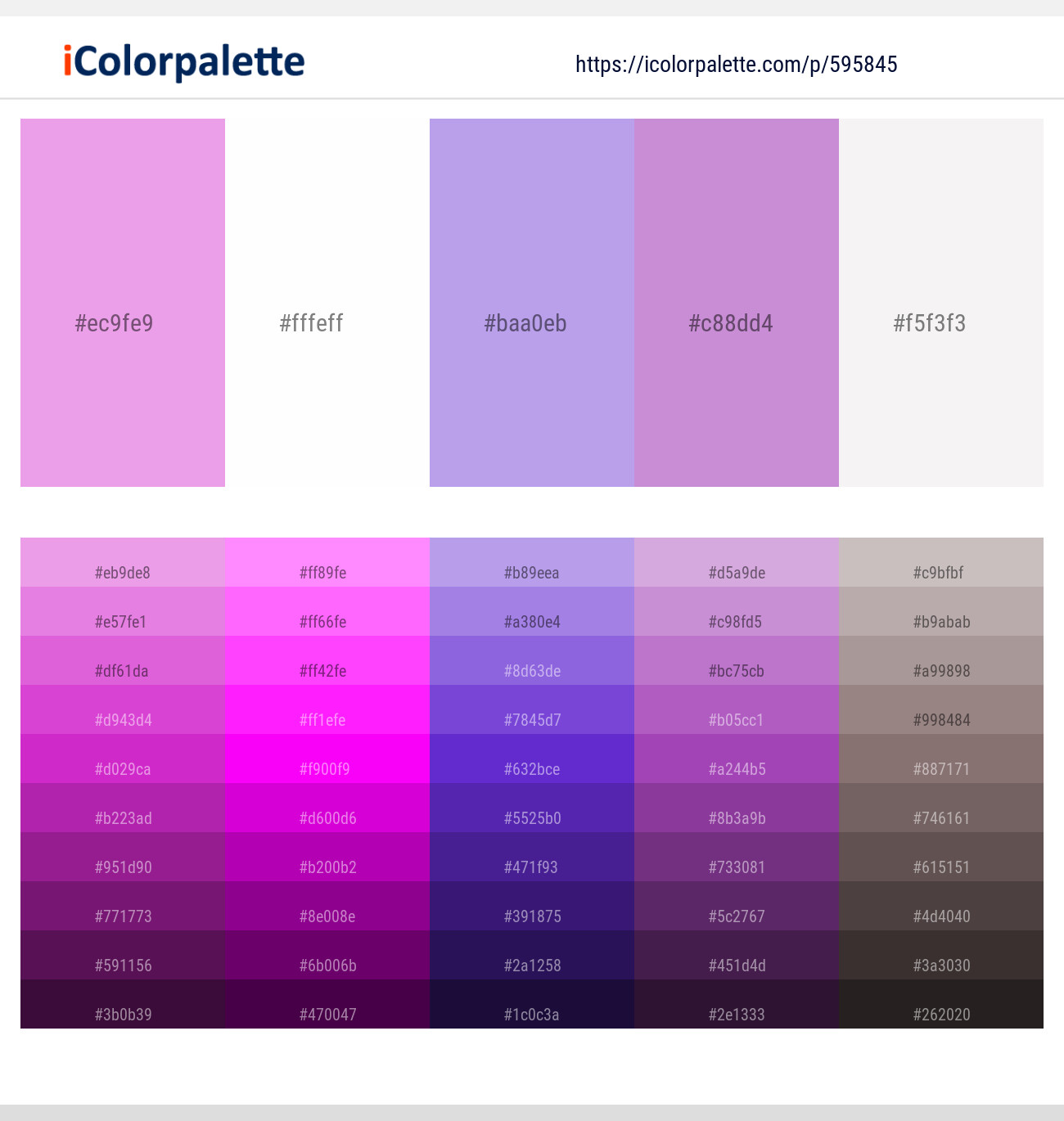 Lavender Magenta – White Pointer – Biloba Flower – Light Wisteria ...