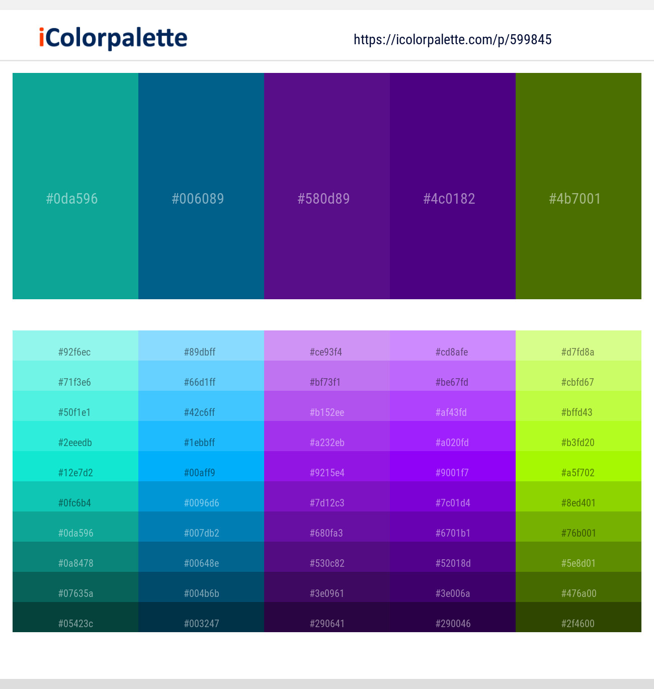 1921+ Indigo Color Palettes & Gradient Ideas | iColorPalette
