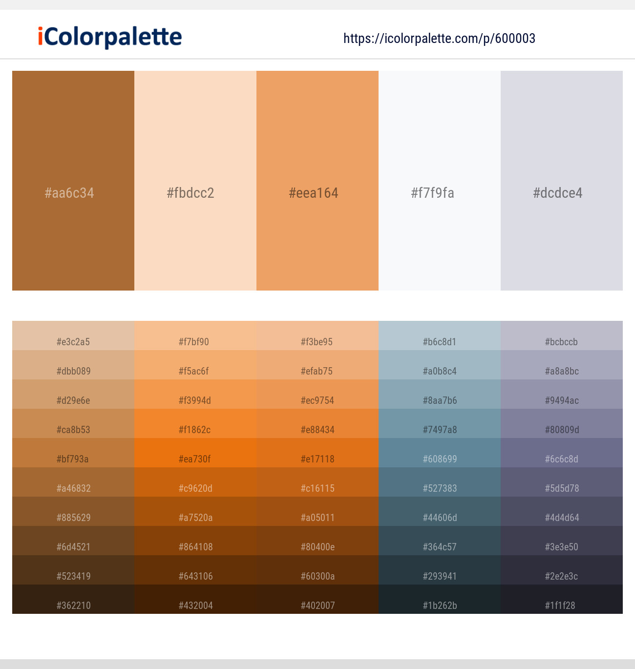 1870+ Latest Color Schemes with Copper Color tone combinations | 2025 ...
