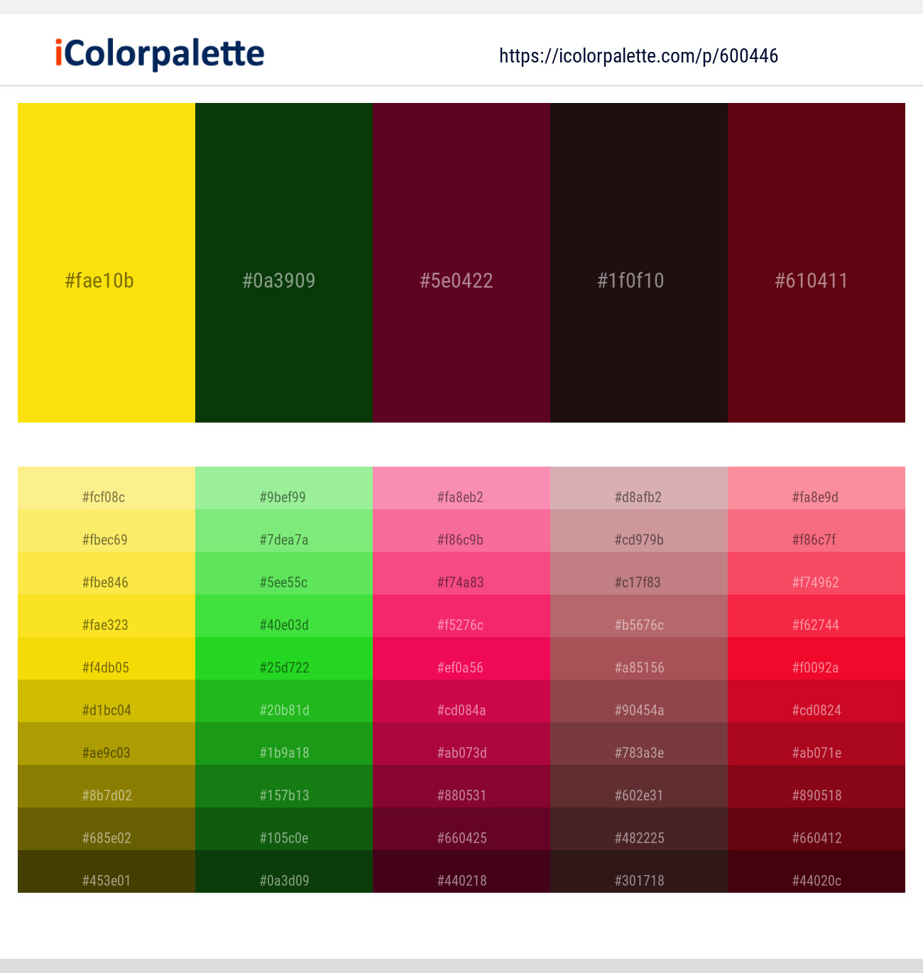 96+ Bordeaux Color Palettes & Gradient Ideas | iColorPalette
