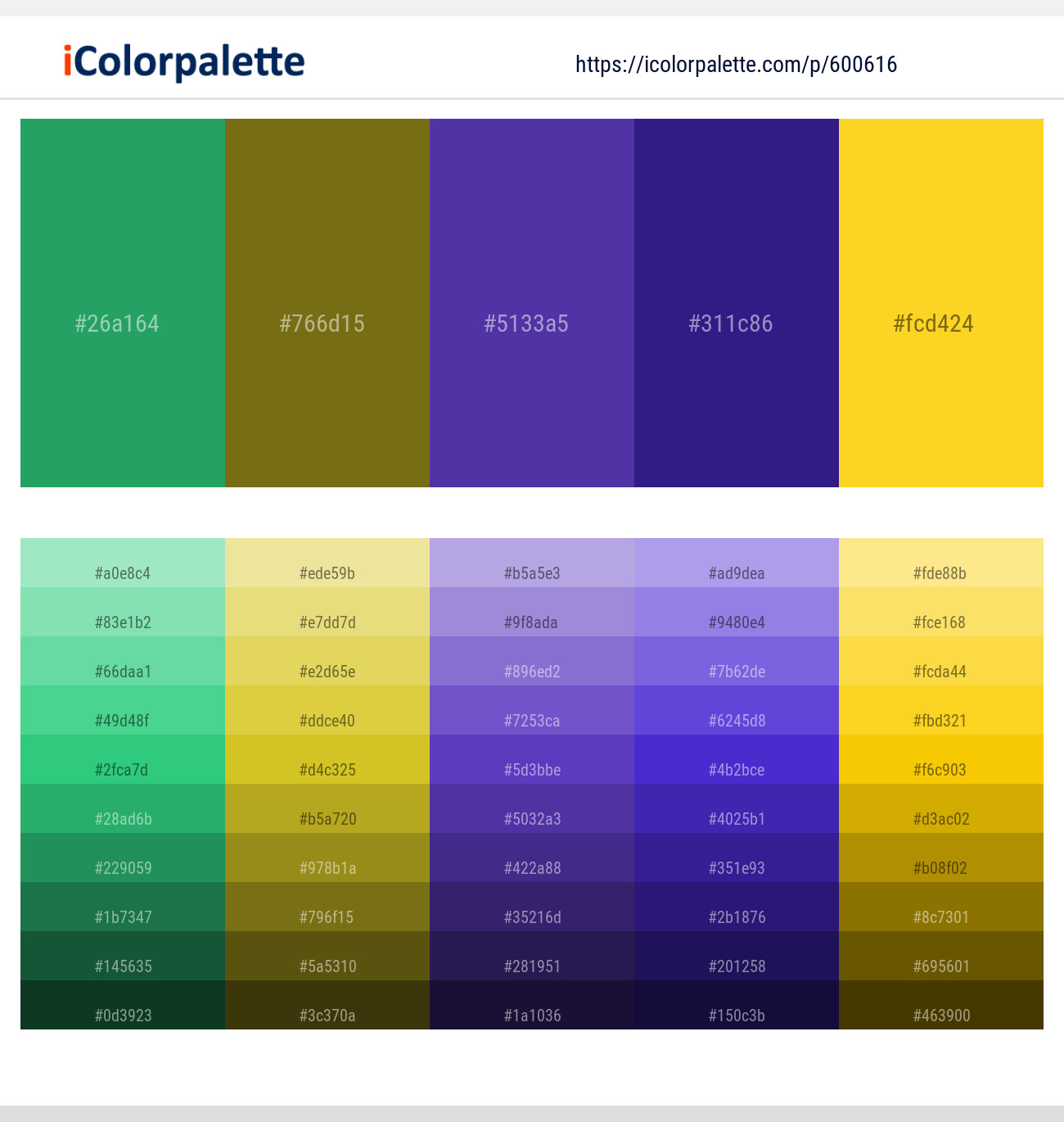 263+ Eucalyptus Color Palettes & Gradient Ideas | iColorPalette