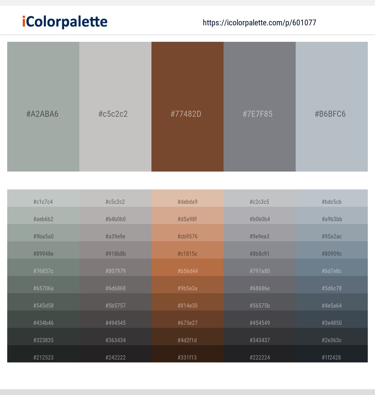 1310+ Heather Color Palettes & Gradient Ideas | iColorPalette
