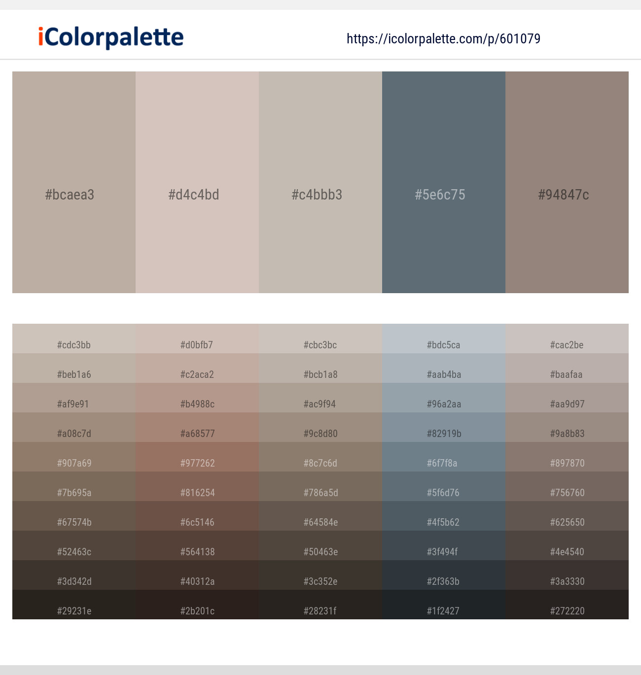 10829+ Silver Color Palettes & Gradient Ideas | iColorPalette