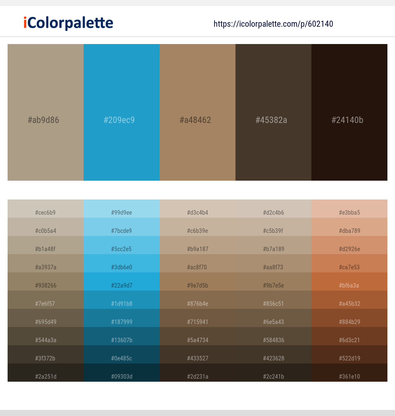 810+ Latest Color Schemes with Napa Color tone combinations | 2025 ...