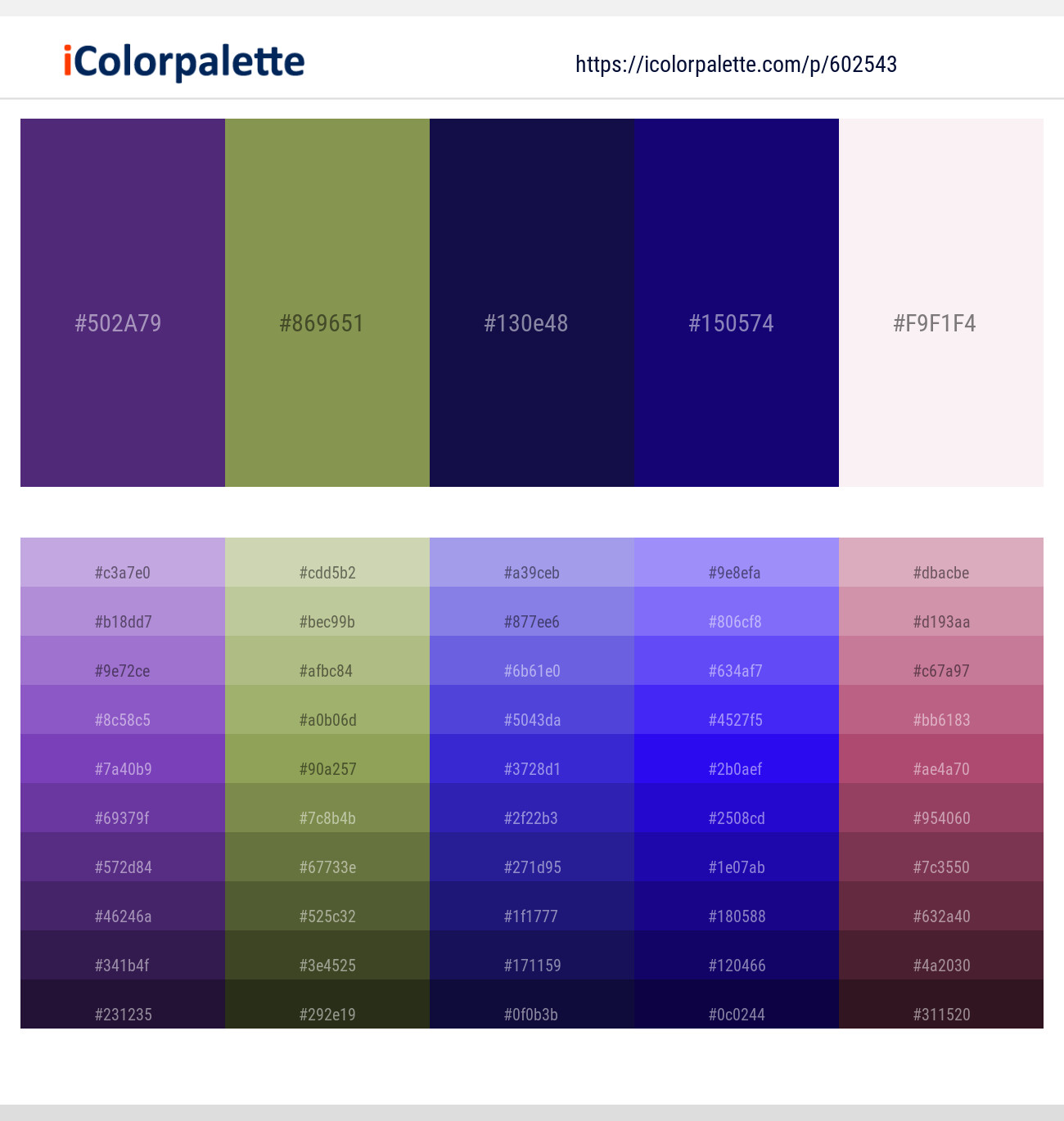 2116+ Avocado Color Palettes & Gradient Ideas | iColorPalette