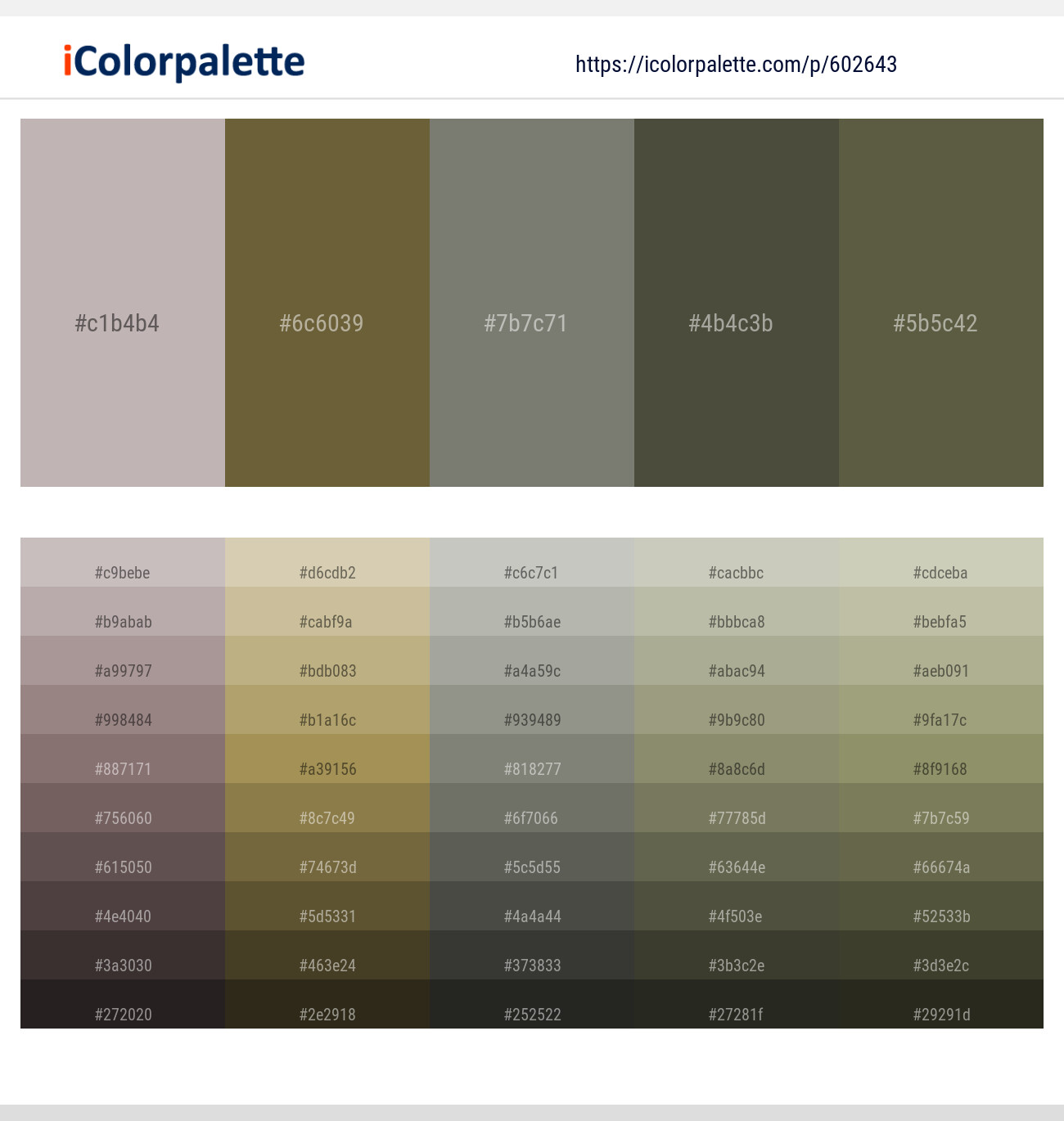 10829+ Silver Color Palettes & Gradient Ideas | iColorPalette