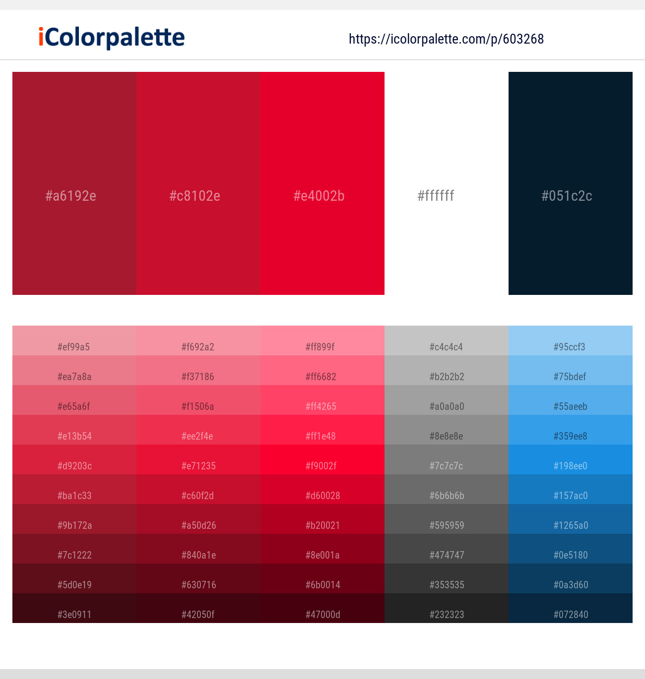 100+ Latest Color Schemes with Red And White Color tone combinations ...
