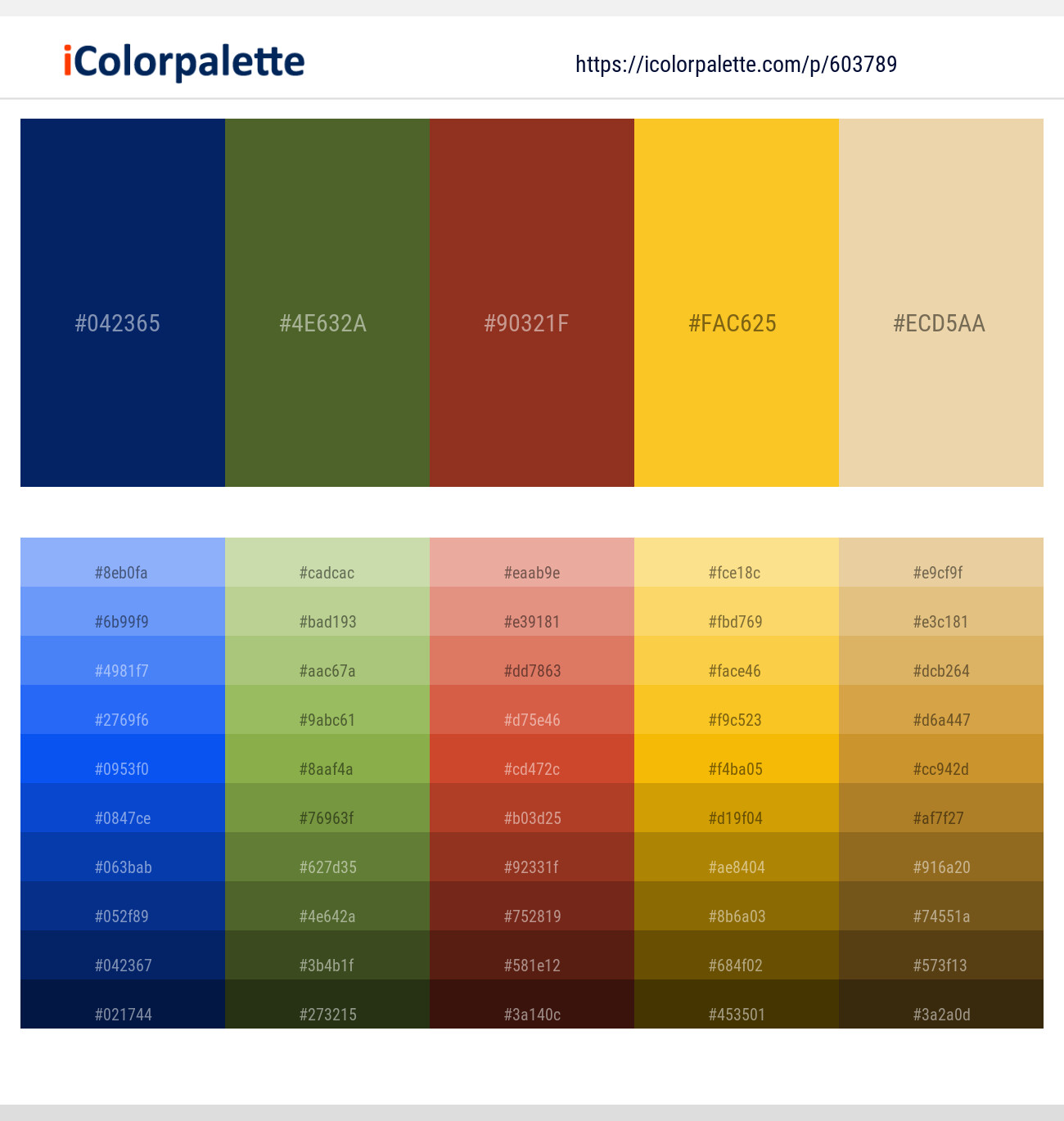 3879+ Navy Color Palettes & Gradient Ideas | iColorPalette