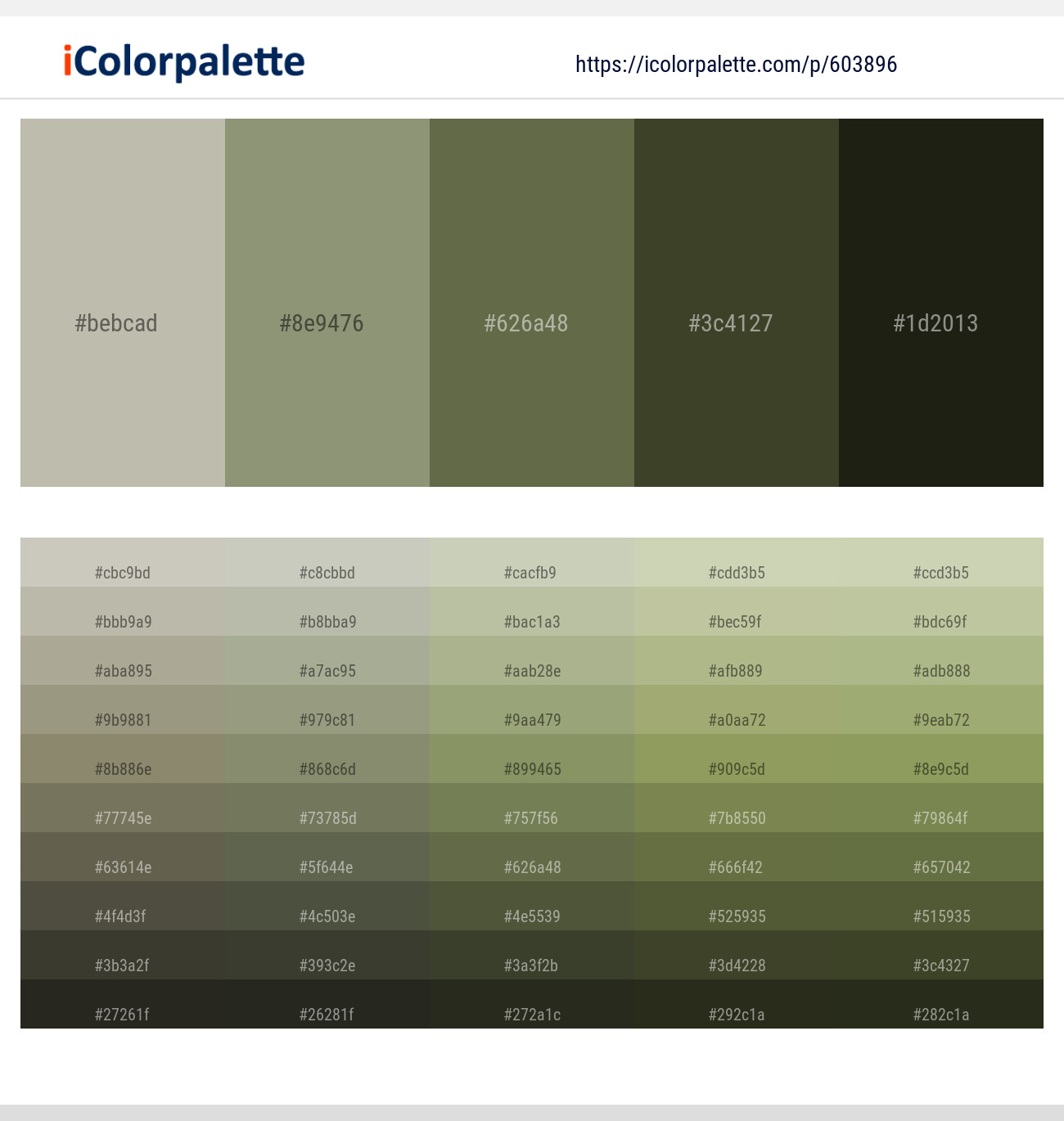 1517+ Silver And Gray Color Palettes & Gradient Ideas | iColorPalette