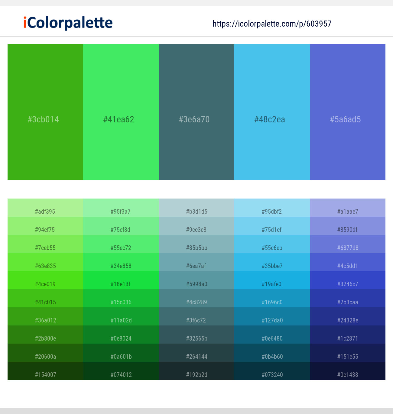 752+ Lime Green Color Palettes & Gradient Ideas | iColorPalette