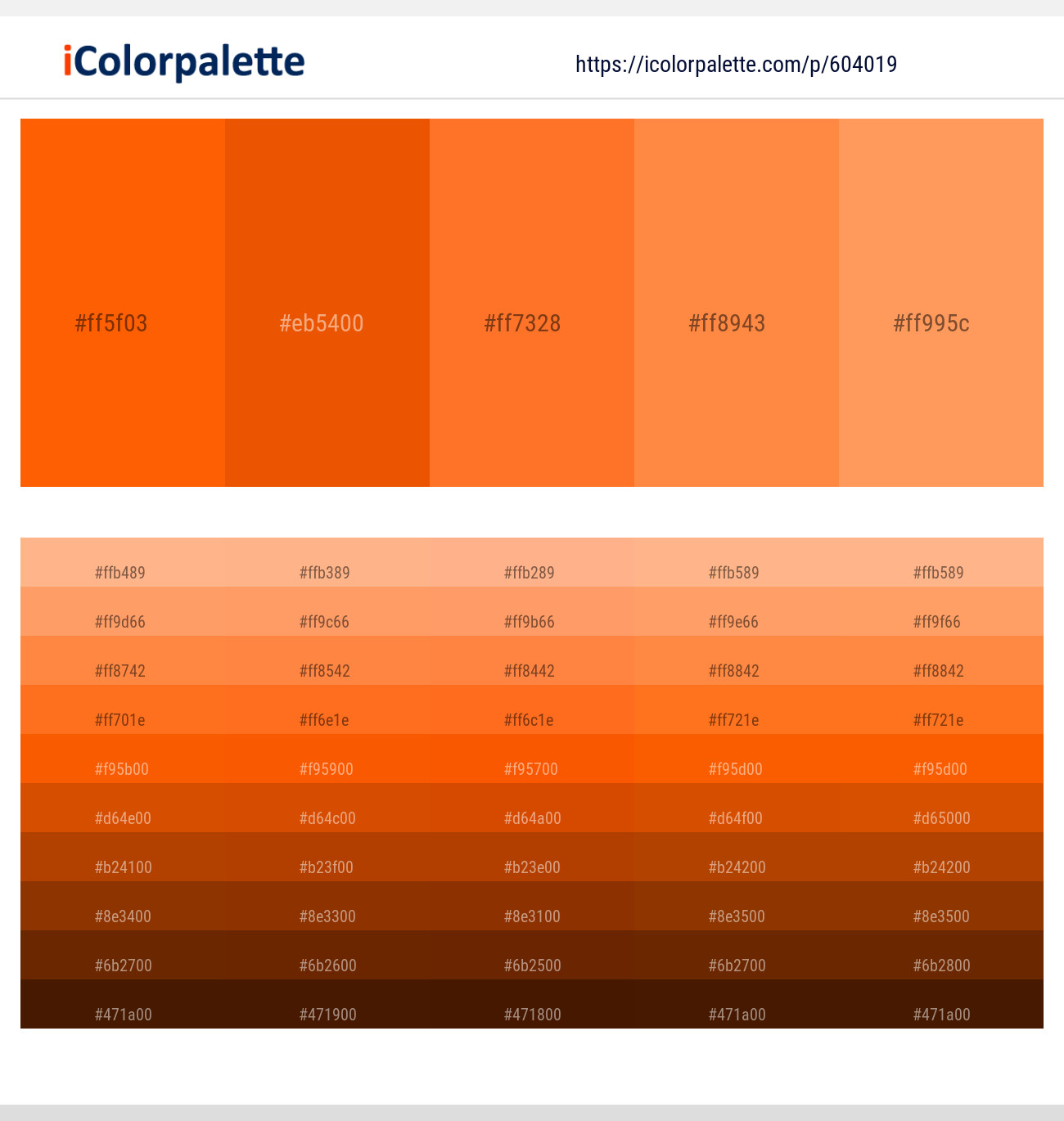 1658+ Coral Color Palettes & Gradient Ideas | iColorPalette