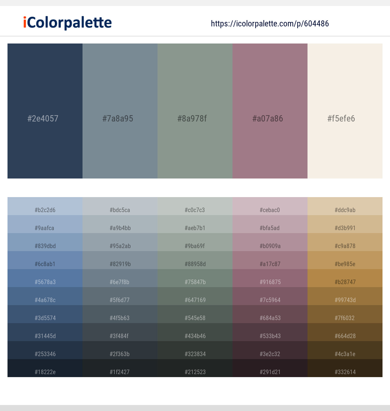 61390+ Beige Color Palettes & Gradient Ideas | iColorPalette