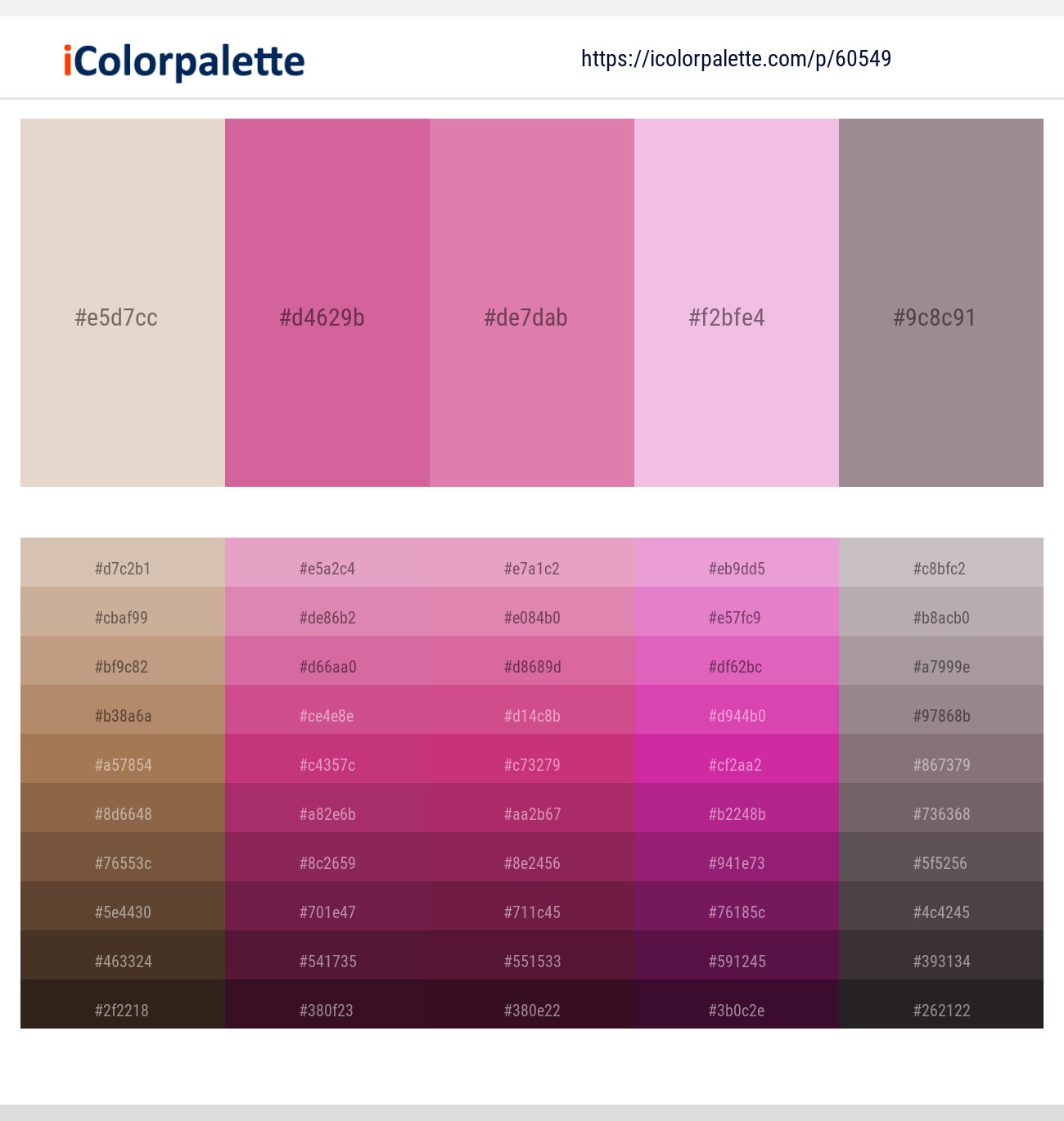 1 Latest Color Schemes with Pearl Bush And Hopbush Color tone ...