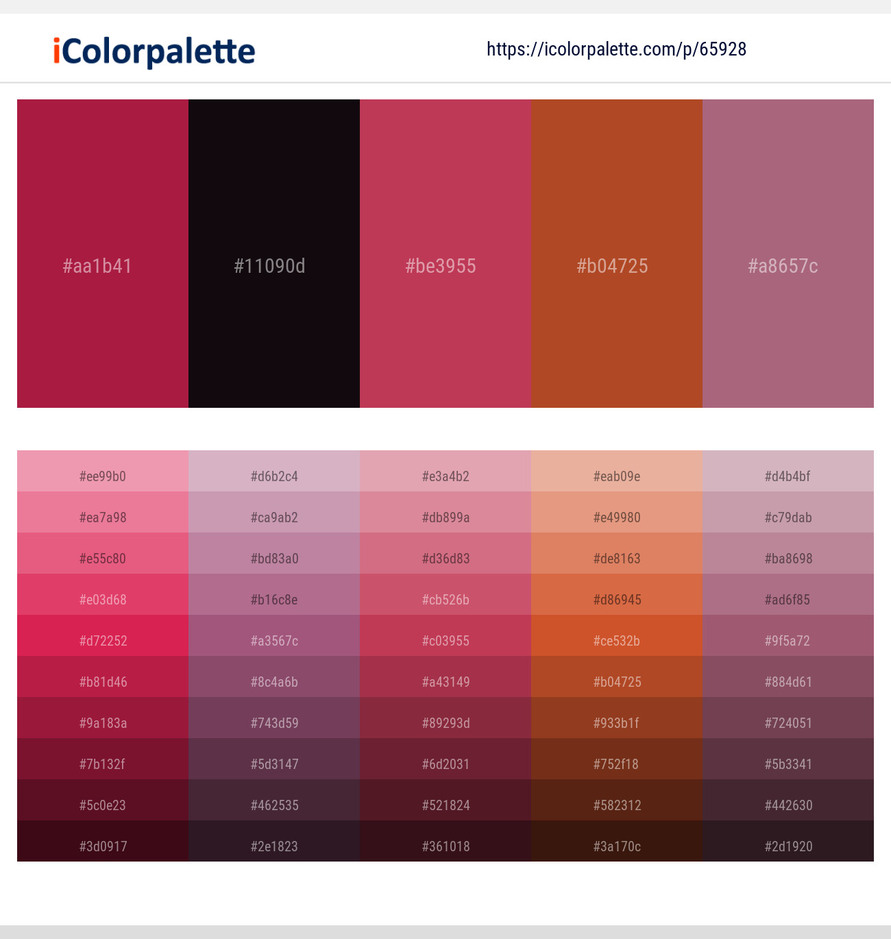1 Latest Color Schemes with Cardinal And Gondola Color tone ...