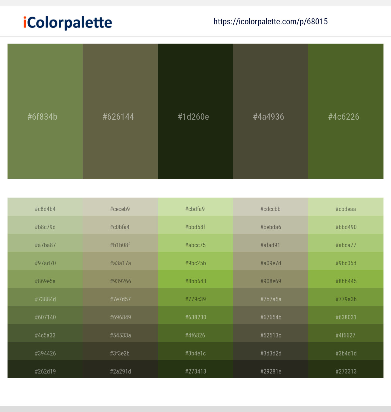 9 Latest Color Schemes with Seaweed And Kelp Color tone combinations ...