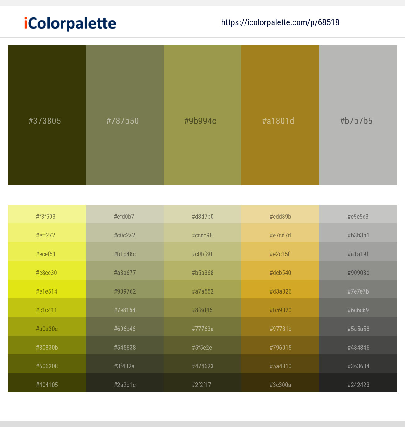 50+ Dark Green And Silver Color Palettes & Gradient Ideas | iColorPalette