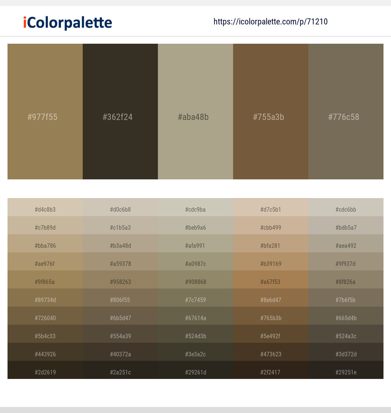 196197 Color Palettes | iColorpalette