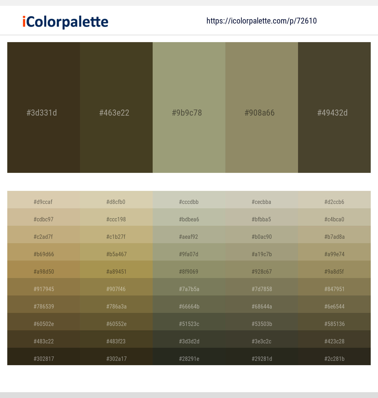 Lisbon Brown – Lisbon Brown – Gurkha – Clay Creek – Mondo Color scheme ...