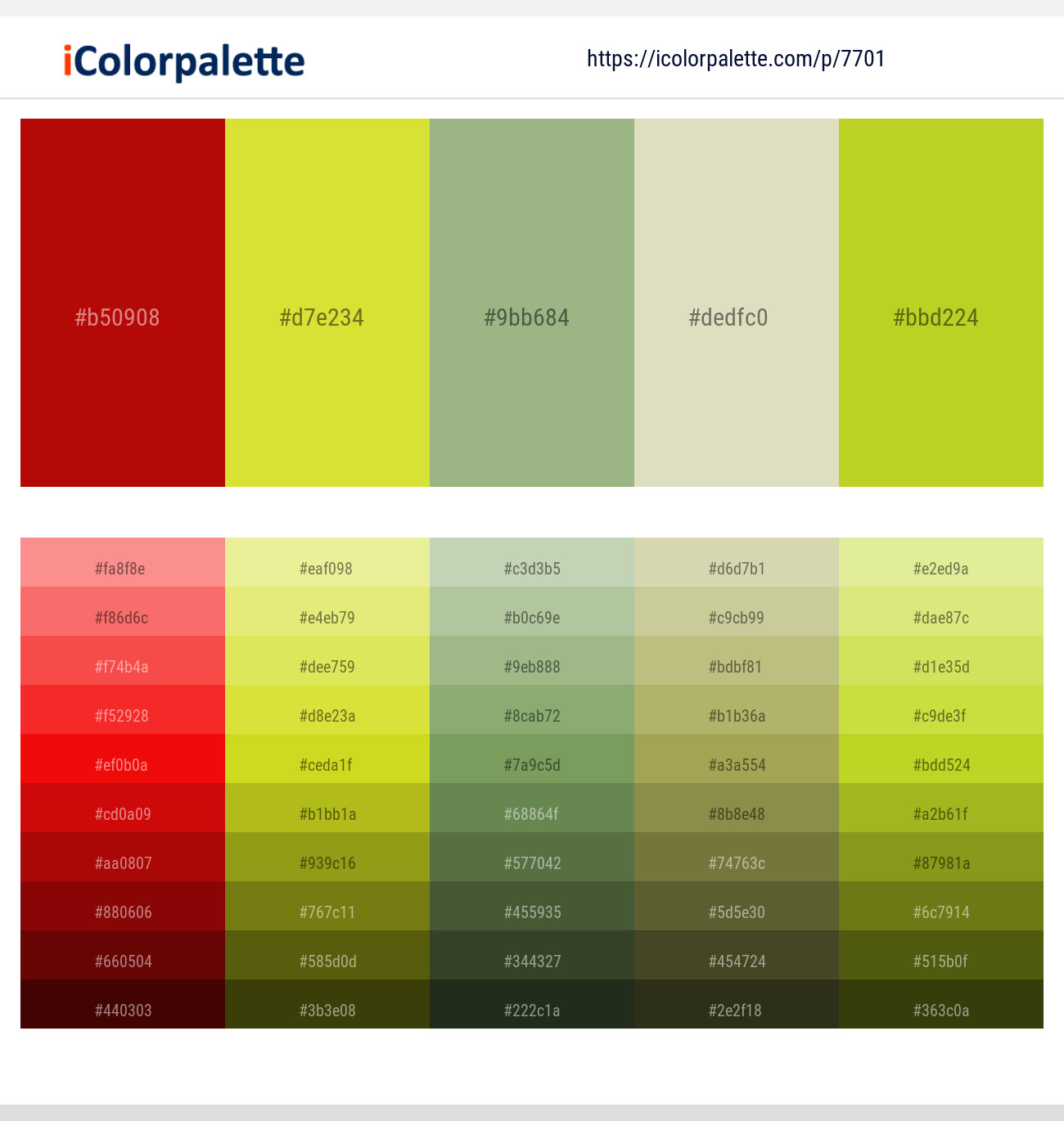 34+ Dark Red And Yellow Green Color Palettes & Gradient Ideas ...