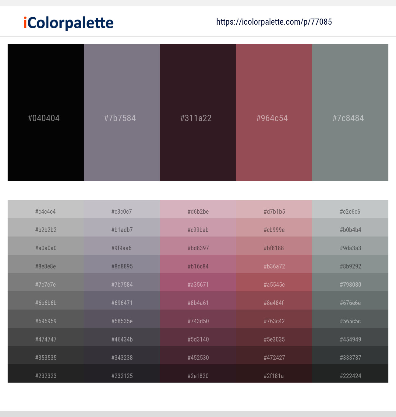 1 Latest Color Schemes with Black And Copper Rust Color tone ...