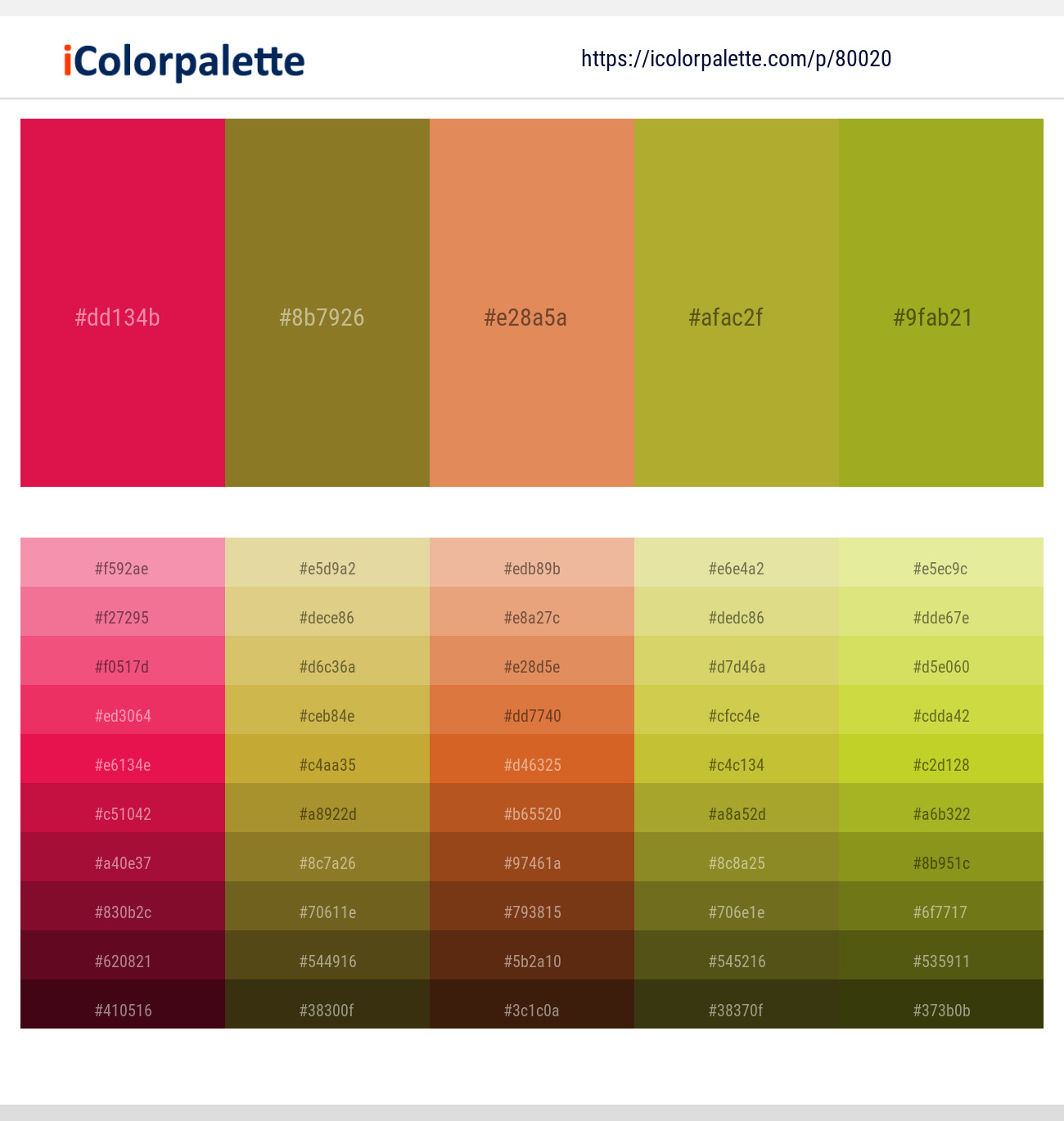 77 Latest Color Schemes with Olive Drab And Dark Salmon Color tone ...
